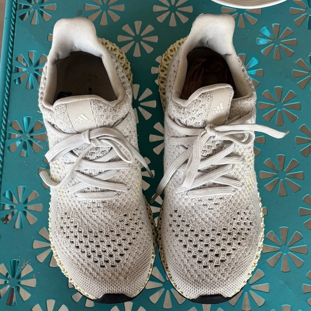 adidas | Shoes | Adidas Futurecraft 4d Chalk White Running Shoes | Poshmark